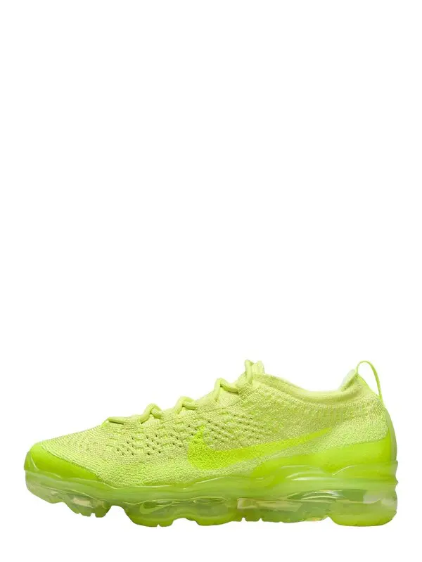 Nike Vapormax 2023 Flyknit Sneakers - Light Lemon Twist/white/barely Volt