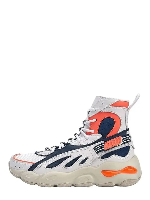 LI-NING X X-girl Butterfly Sky High Top Sneakers - Bluewhite