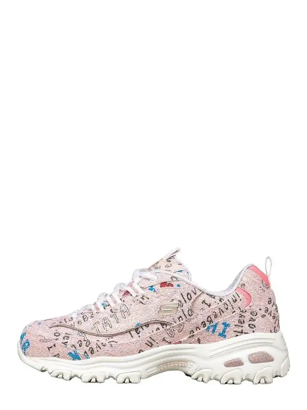 Sketchers D'lites 1.0 Low-top Sneakers - Pink