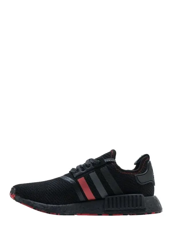 Adidas Nmd_r1 "red Marble" Sneakers - Black/grey/red