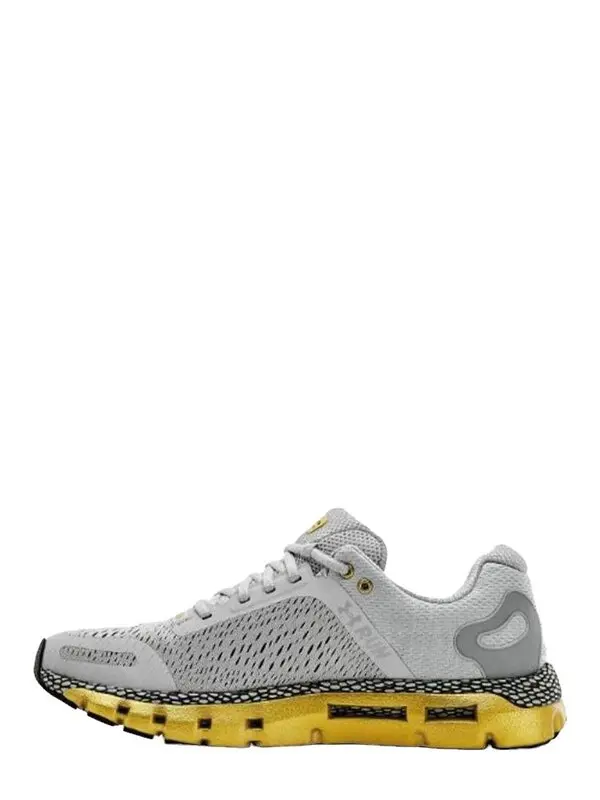 Under Armour Hovr Infinite 2 Metallic Gold Luster Athletic Sneakers - Grey