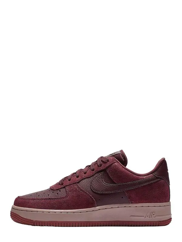 Nike Force 1 Low '07 Premium Sneakers - Red