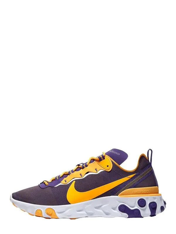 Nike Nfl X React Element 55 "minnesota Vikings" Sneakers - Purple