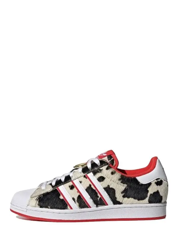 Adidas Superstar "year Of The Ox" Sneakers - White/black/red