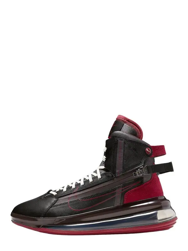 Nike Max 720 Saturn High Top Sneakers - Black