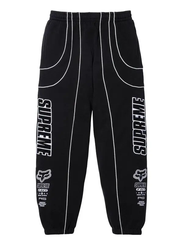 Supreme X Fox Racing Sweatpant - Black