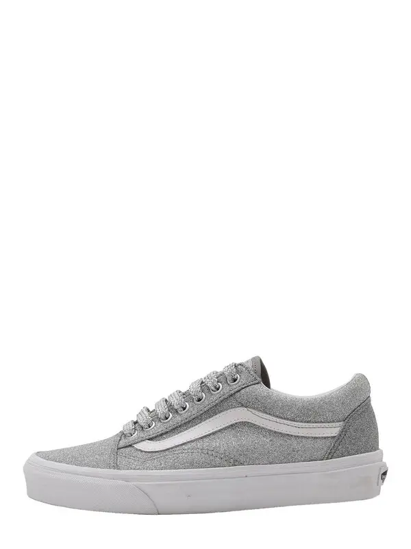 VANS Old Skool Lurex Glitter Sneakers - Silver