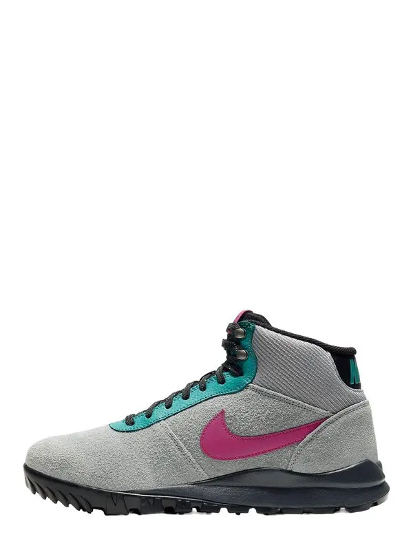 Nike Hoodland Boot - Gray/blue/pink