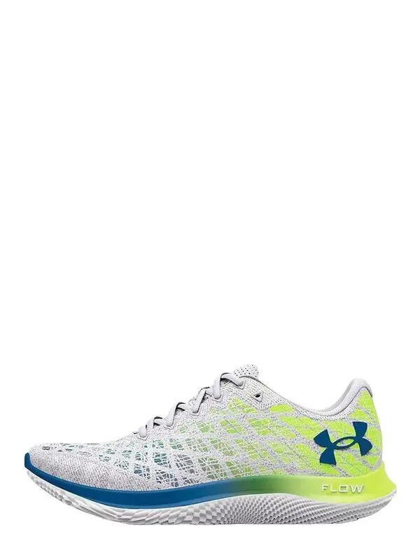 Under Armour Flow Velociti Wind 2 Running Shoes - White/yellow/blue