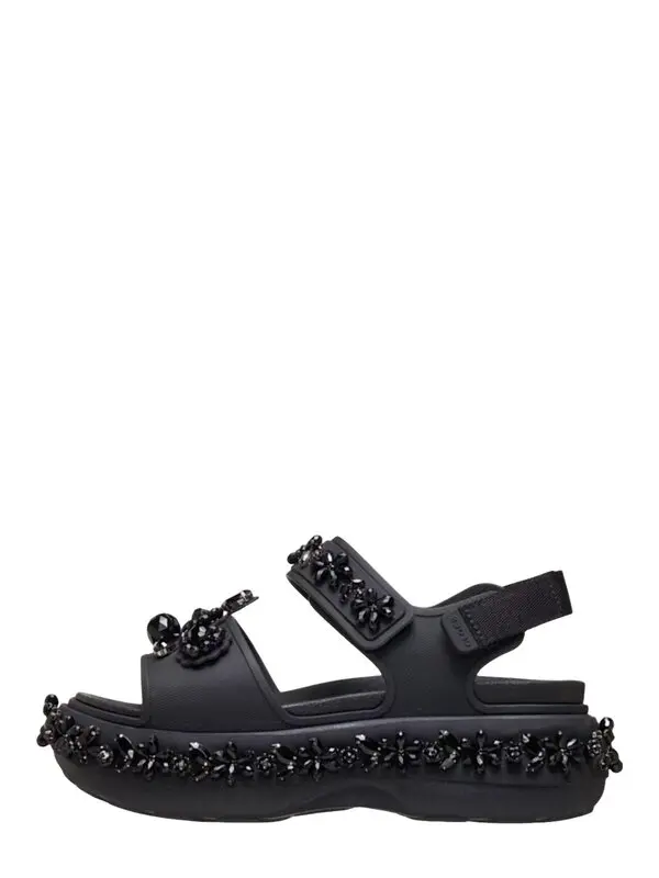 CROCS X Simon Rocha Soho Platform Sandal - Black