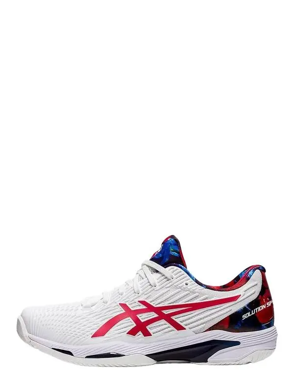 Asics Solution Speed Ff 2 Le Athletic Sneakers - White/red
