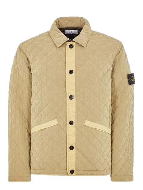 Stone Island Light Quilted Jacket - Beige