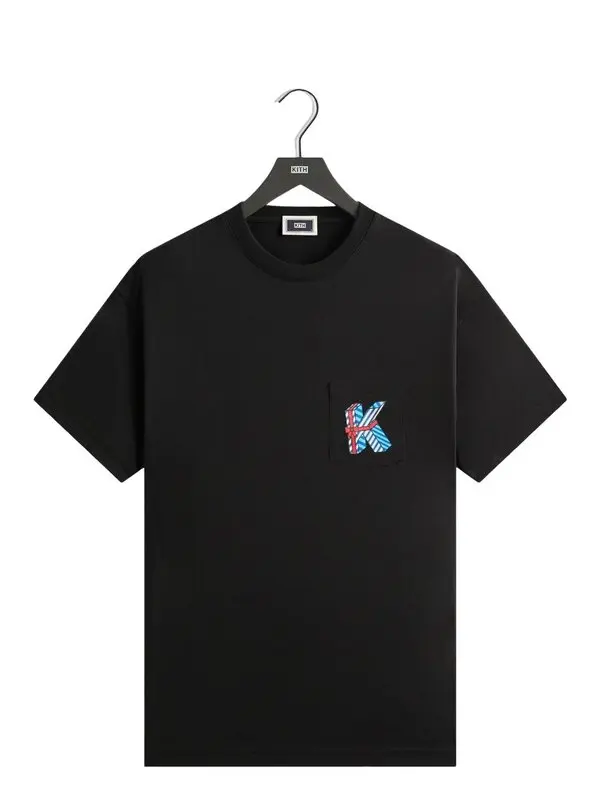 Kith Kithmas 2025 Decor Pocket T-shirt - Black