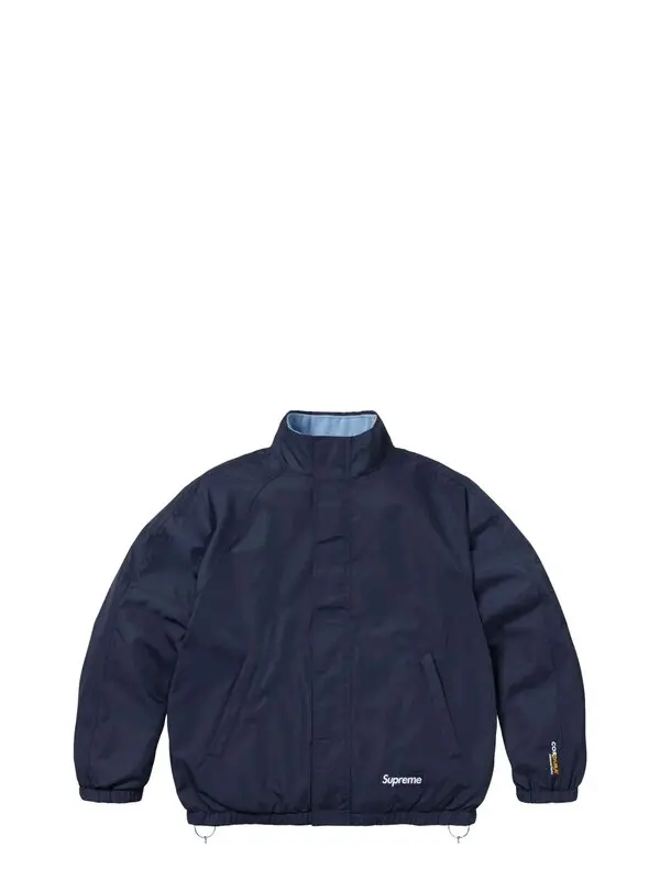 Supreme Polartec Reversible Track Jacket - Navy