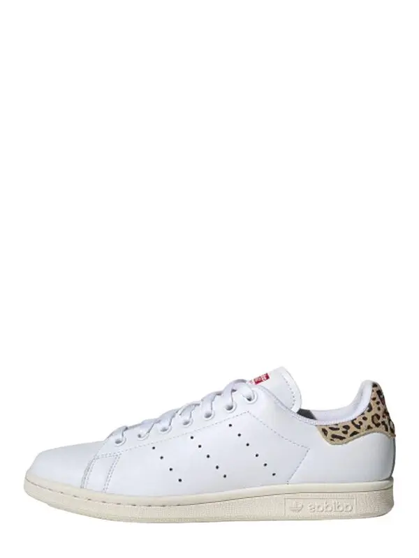 Adidas Stan Smith 'leopard' Sneakers - White