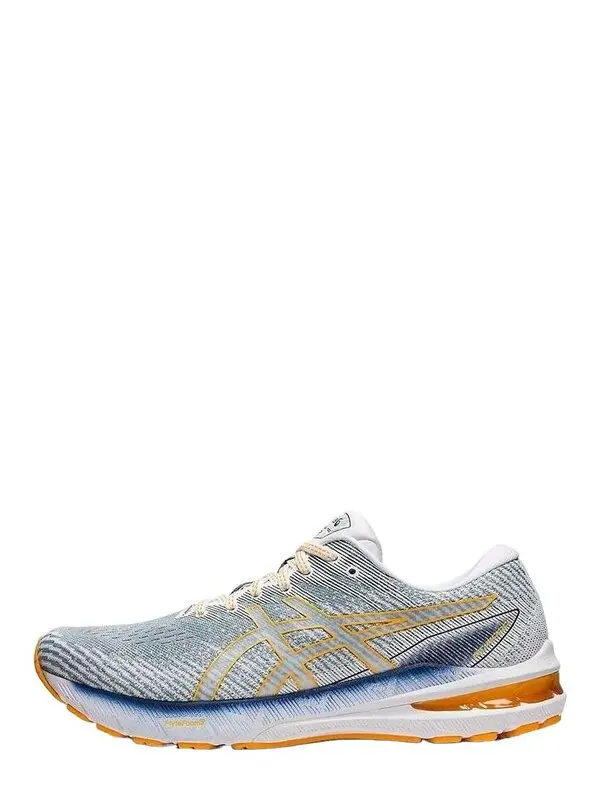 Asics Gt-2000 10 "light Steel Amber" Athletic Sneakers - Grey/yellow