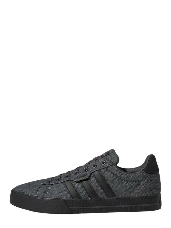 Adidas Daily 3.0 Grey Gum Sneakers - Black