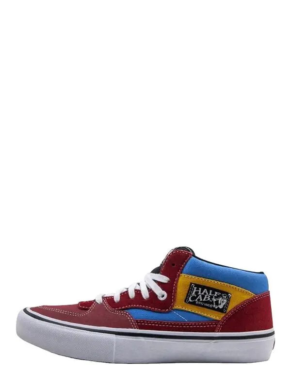 VANS Half Cab Pro Sneakers - Blue/red