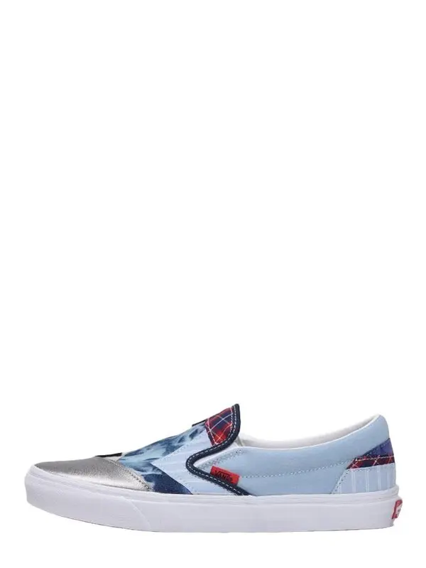 VANS Slip-on Luxe Patchwork Sneakers - White