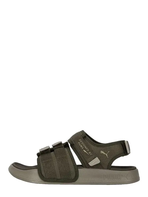 PUMA Leadcat City Sandal - Green Moss/birch Tree
