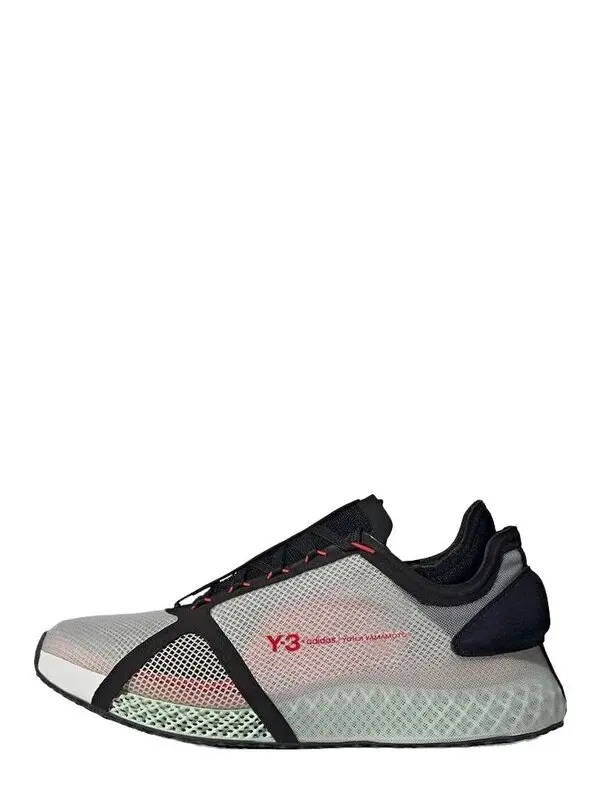 Adidas Y-3 Runner 4d Iow 'bliss' Sneakers - Gray/blue