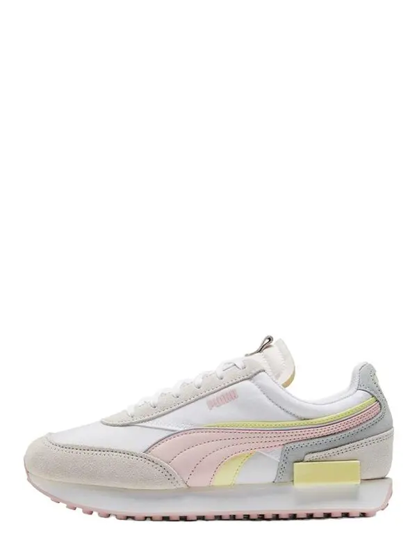 PUMA Future Rider "double White Cloud Lotus" Sneakers - White/gray/pink