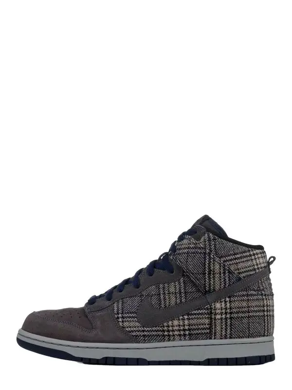 Nike Dunk High Premium "tweed Pack" Sneakers - Black