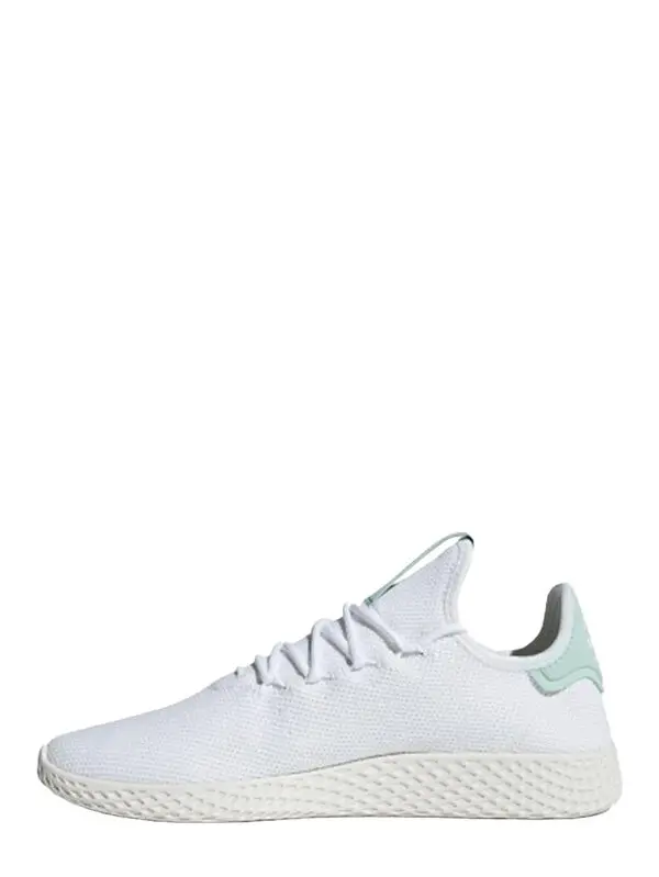 Adidas Pharrell Williams X Tennis Hu Low Top Sneakers - White/green