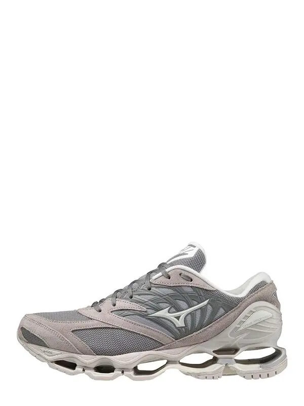 Mizuno Wave Prophecy Ls "mockingbird" Low Top Sneakers - Grey
