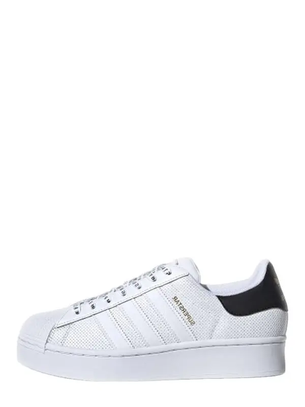 Adidas Superstar Bold Platform Sneakers - White/black/gold