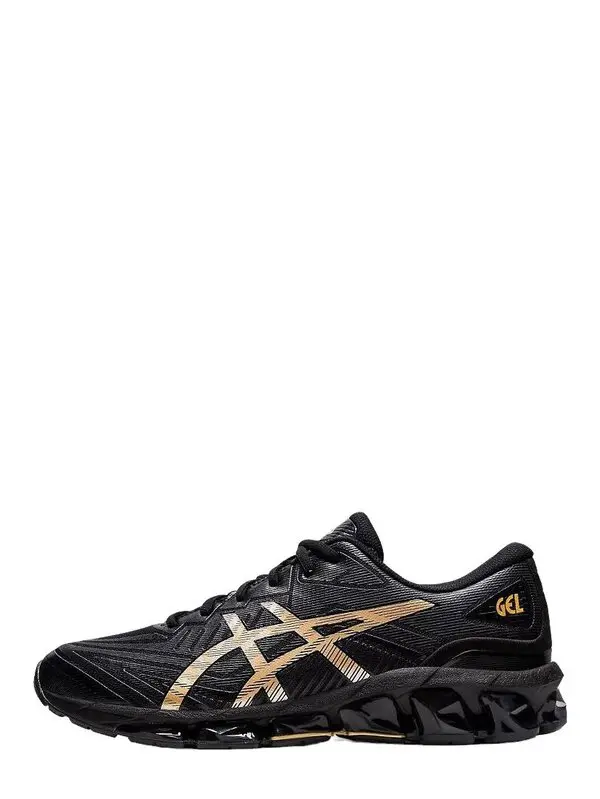 Asics Gel-quantum 360 "black Pure Gold" Low Top Sneakers - Black/gold