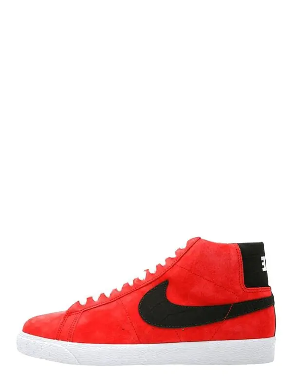 Nike Blazer Premium Sb High Top Sneakers - Red