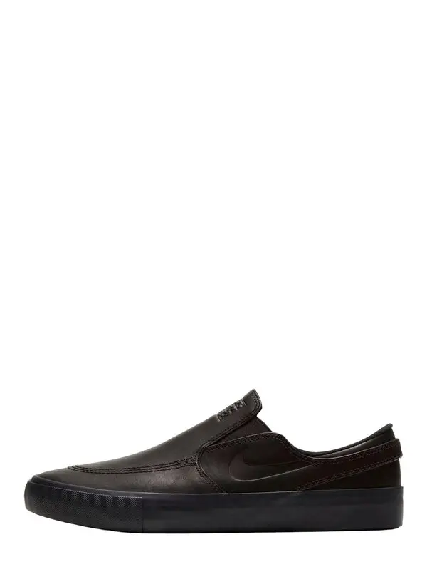 Nike X Leo Baker Stefan Janoski Slip Orange Label Sneakers - Black