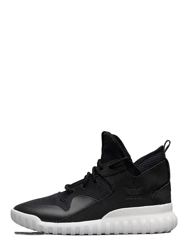 Adidas Tubular X Primeknit High Top Sneakers - Black