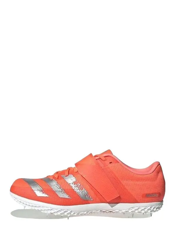 Adidas Adizero High Jump Athletic Shoes - Signal Coral/silver Metallic