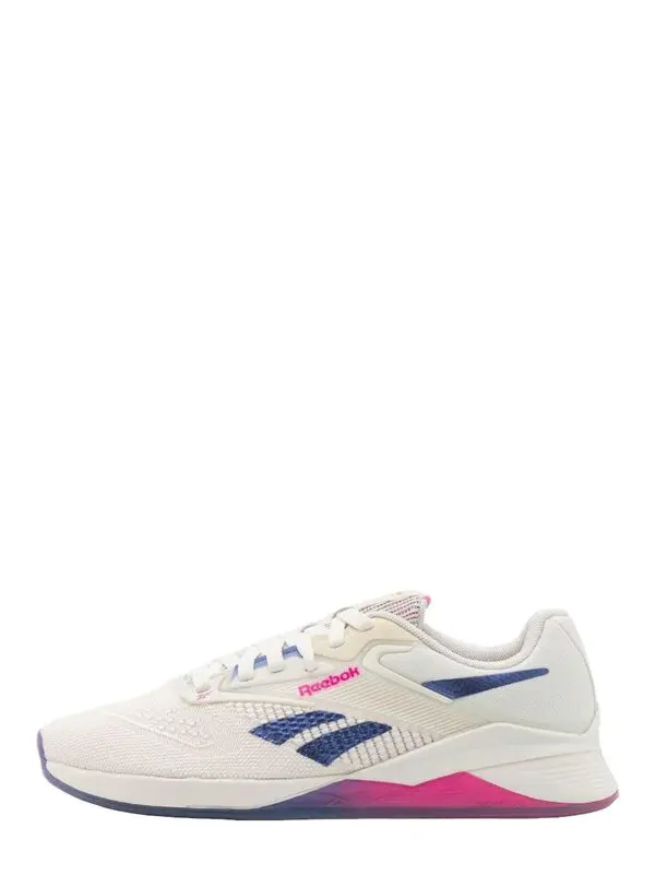 REEBOK Nano X4 Athletic Sneakers - Chalk/step Purple/laser Pink