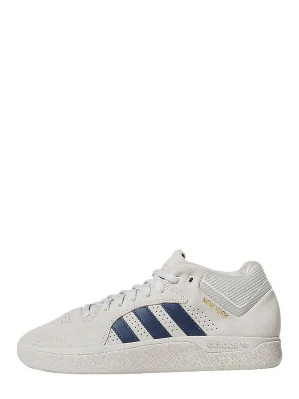 Adidas Originals Tyshawn 'new York' High Top Sneakers - Grey/navy