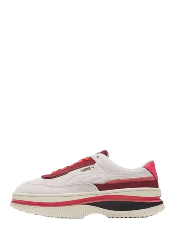 PUMA Deva Vd Low Top Sneaker - Creamwhite/red