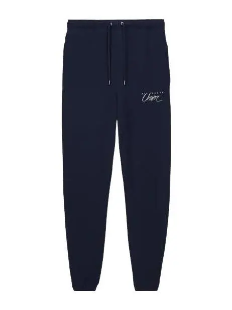 JORDAN X Union Logo Sweatpants - Navy Blue