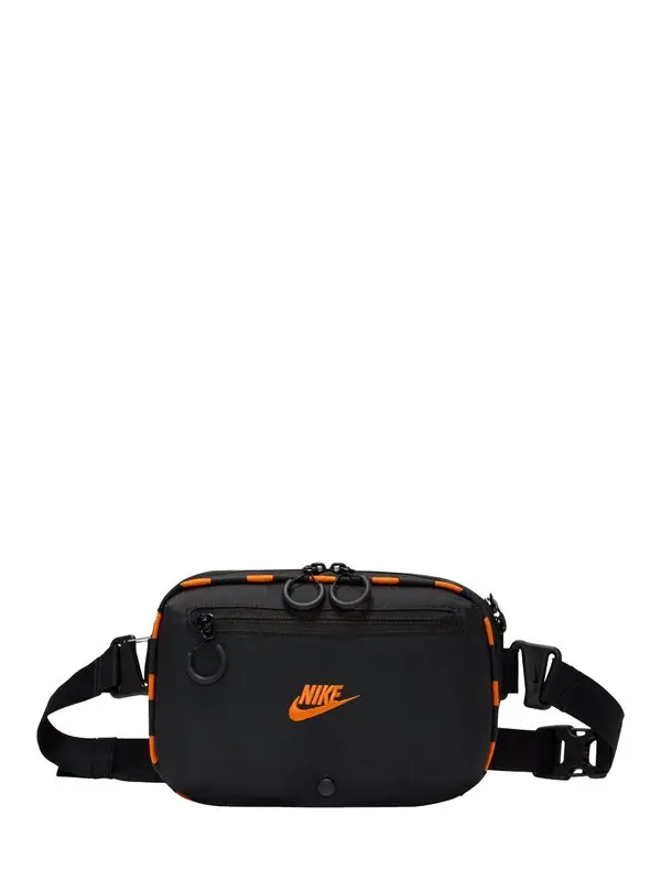 Nike Hayward Patrol Crossbody Bag - Black/safety Orange