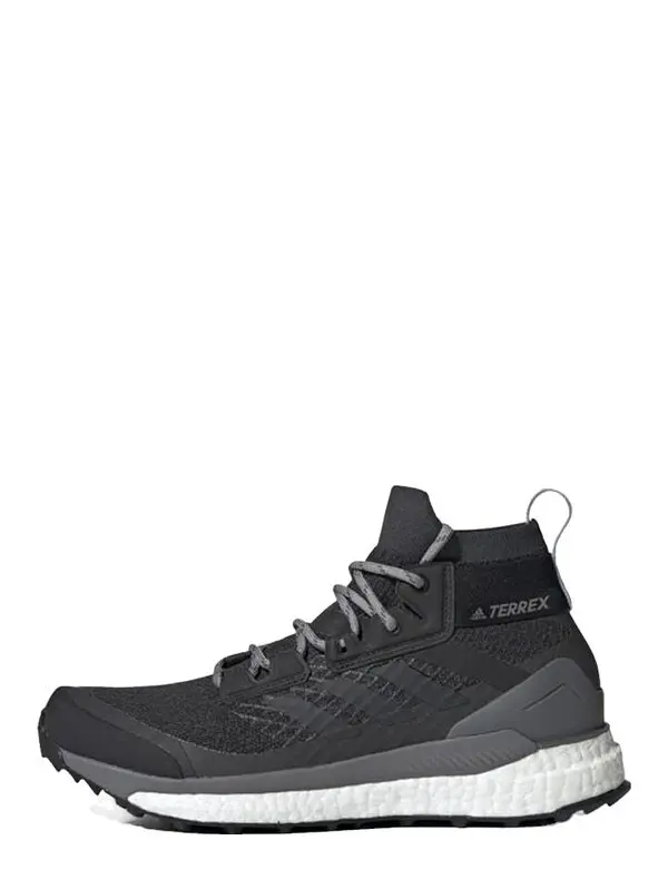 Adidas Free Hiker Carbon Mid-top Hiking Shoes - Black