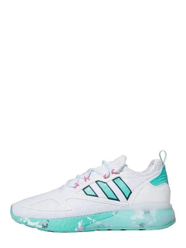 Adidas Zx 2k Boost - White/green