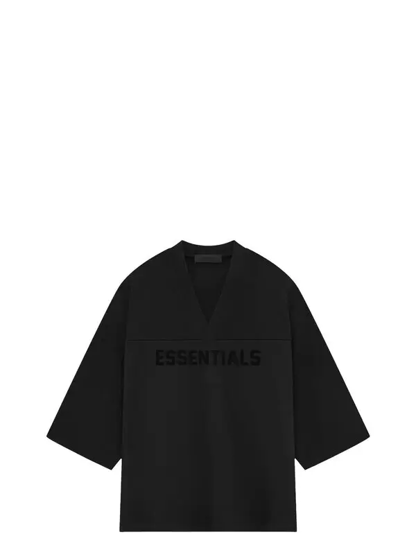 Fear Of God Heavy Jersey Football T-shirt - Black