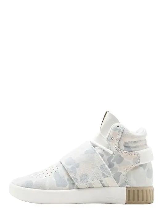 Adidas Tubular Invader High Top Sneakers - White