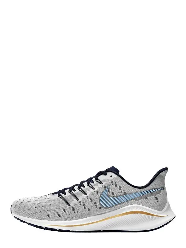 Nike Zoom Vomero 14 Athletic Sneakers - Grey/blue