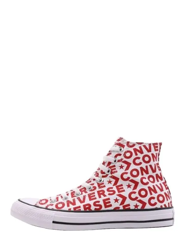 CONVERSE Chuck Taylor All Star High Top Sneakers - White/red