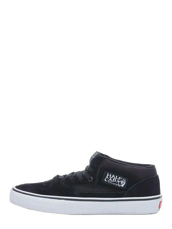 VANS Half Cab Pro Mid Top Sneakers - Black