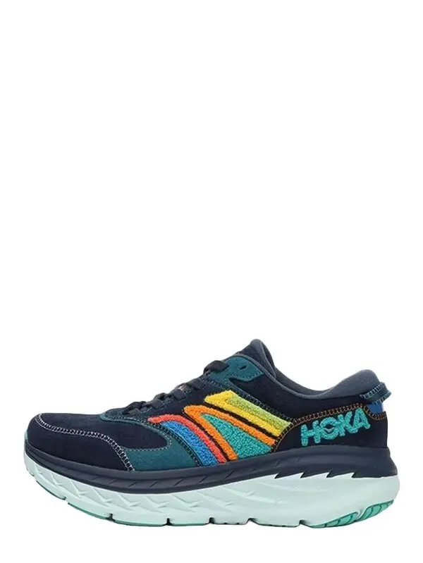 Hoka One One Bondi L "embroidery Outer Space" Sneakers - Outer Space/atlantis