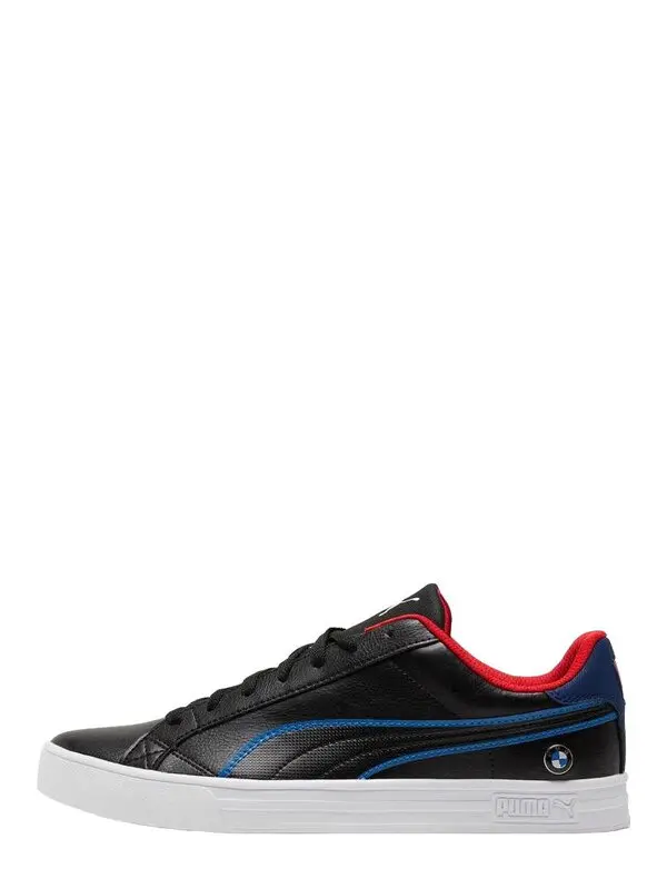 PUMA Bmw Smash Low Top Sneakers - Black