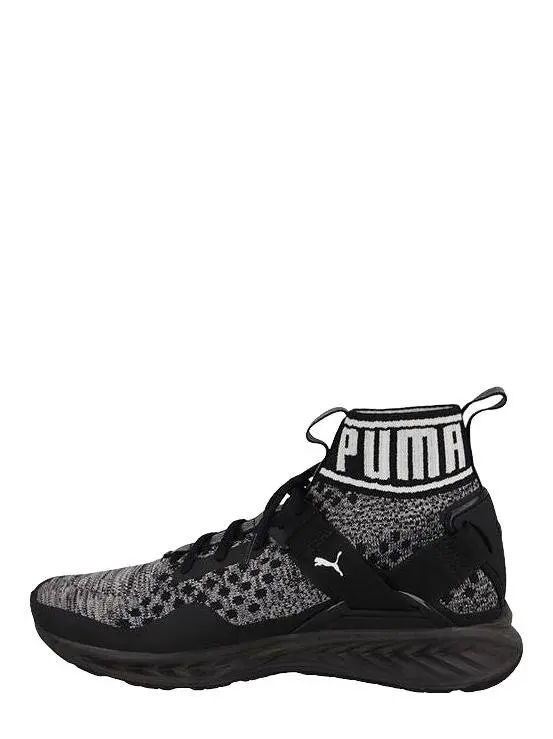 PUMA Ignite Evoknit High Top Sneakers - Black